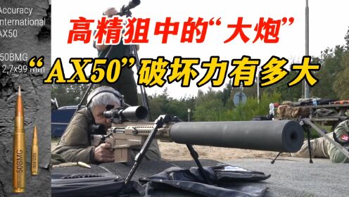 12.7毫米的高精狙，AX50的破坏力到底有多大？_高清1080P在线观看平台_腾讯视频