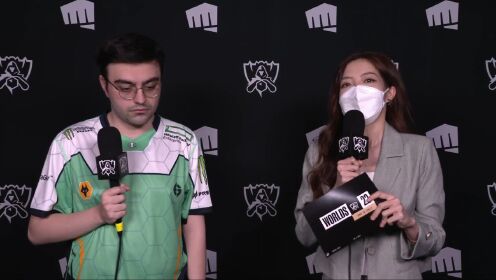 英雄联盟S12全球总决赛_S12全球总决赛入围赛第二日：EG1-0LLL_【赛后】Kaori：野辅龙坑2V3让比赛转折首登世界赛有点紧张_高清 ...