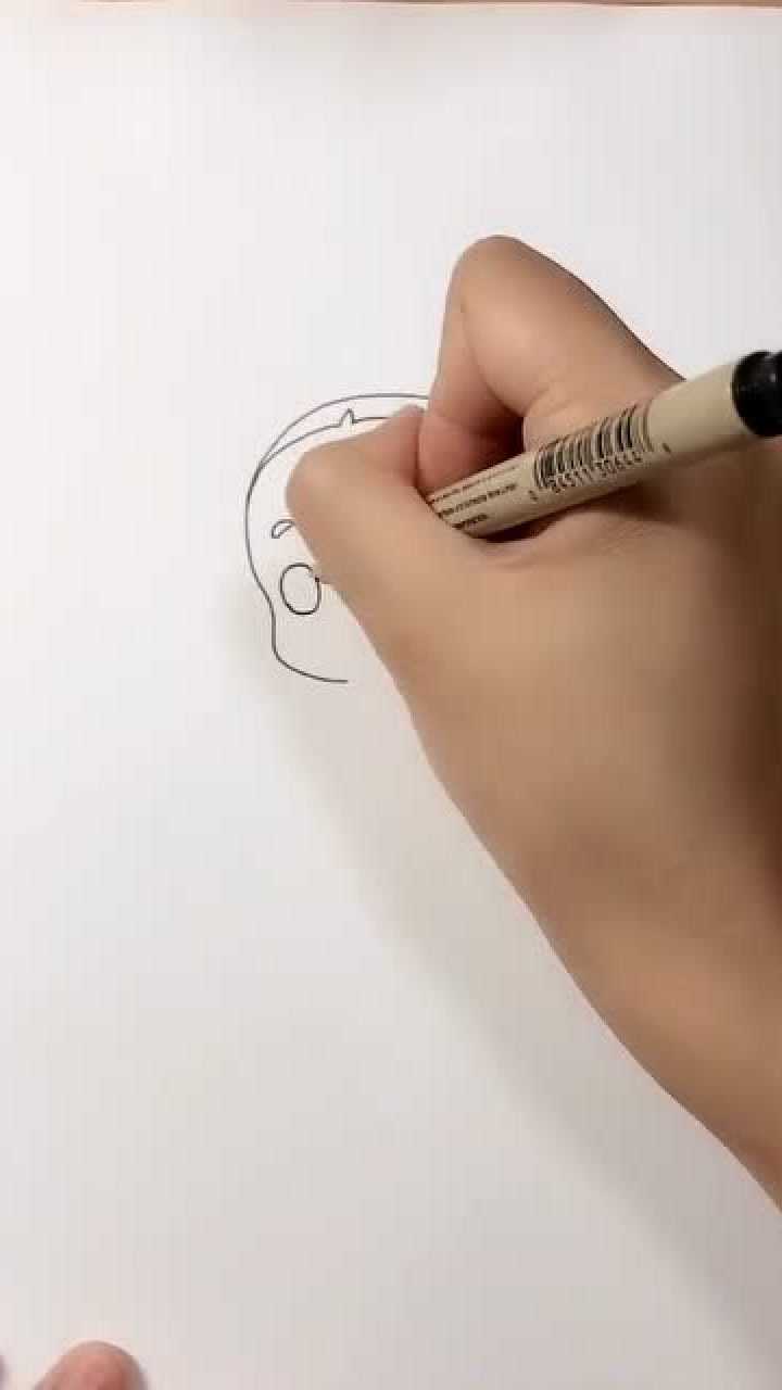 简笔画:大头儿子,小头爸爸!腾讯视频