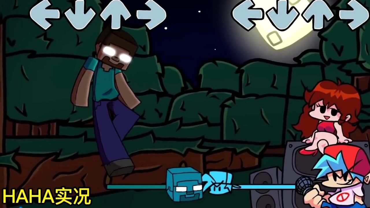 周五晚说唱243期：小红挑战我的世界Him FNF模组周五夜放克_高清1080P在线观看平台_腾讯视频