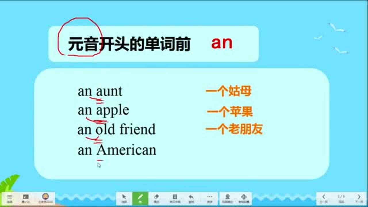 英语冠词a(an)的用法，按这个方法学习掌握不难学习起来不难_高清1080P在线观看平台_腾讯视频
