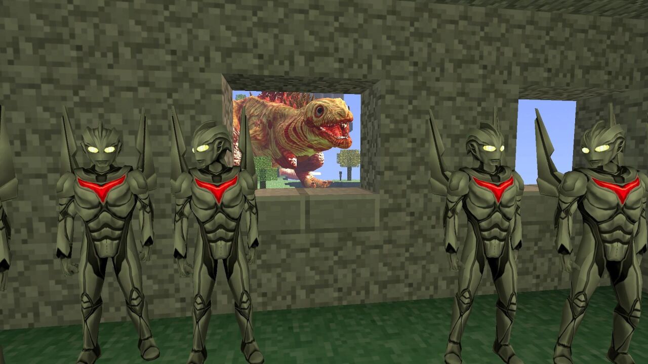 GMOD游戏怪兽太厉害了，我和奥特曼吓得都不敢出来_腾讯视频