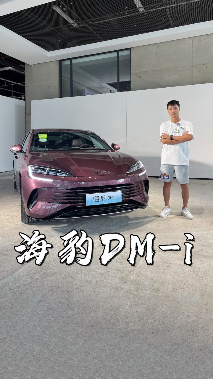 海豹DM-i实车来了！#比亚迪#海豹dmi#海洋网_腾讯视频