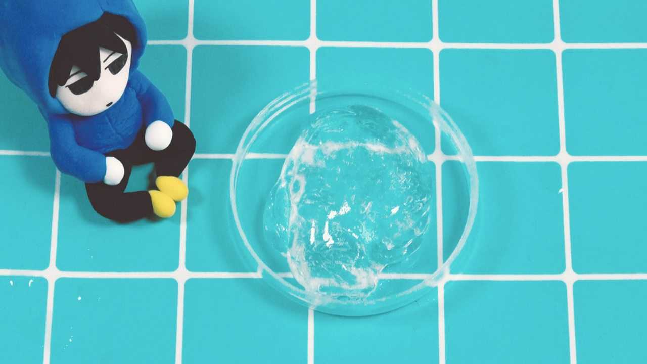 这几天很流行的液体玻璃，无硼砂史莱姆教程，超高透不需要放置_高清1080P在线观看平台_腾讯视频