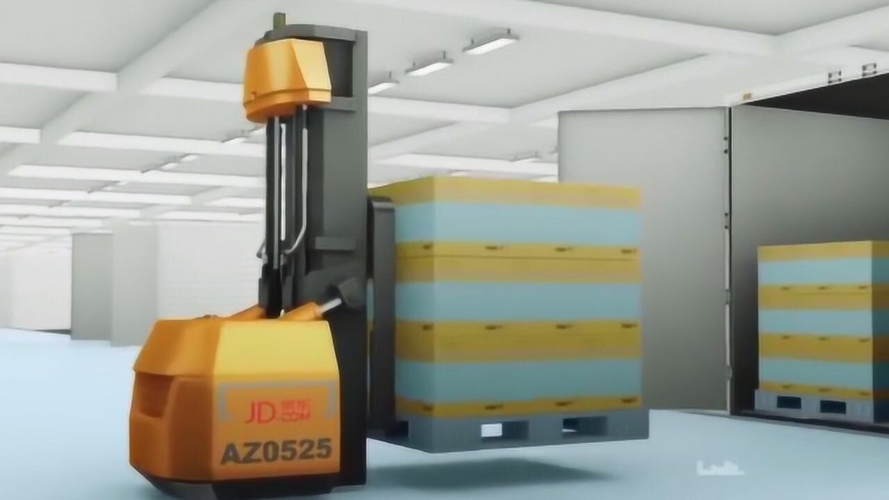 京东有全球首个无人仓，机器人工作效率竟然能超过两个人工劳动力_腾讯视频