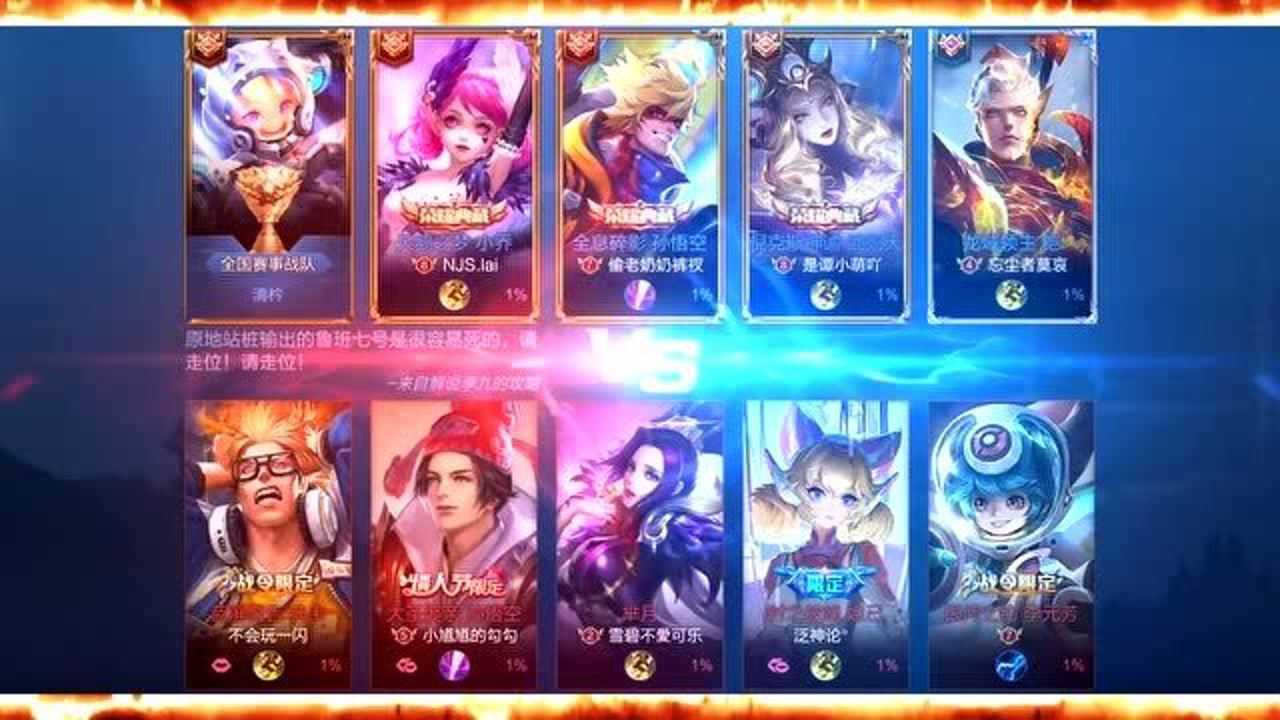 王者荣耀：当四个不同的荣耀典藏皮肤一起登场时，剩下那个队友会是什么表情腾讯视频