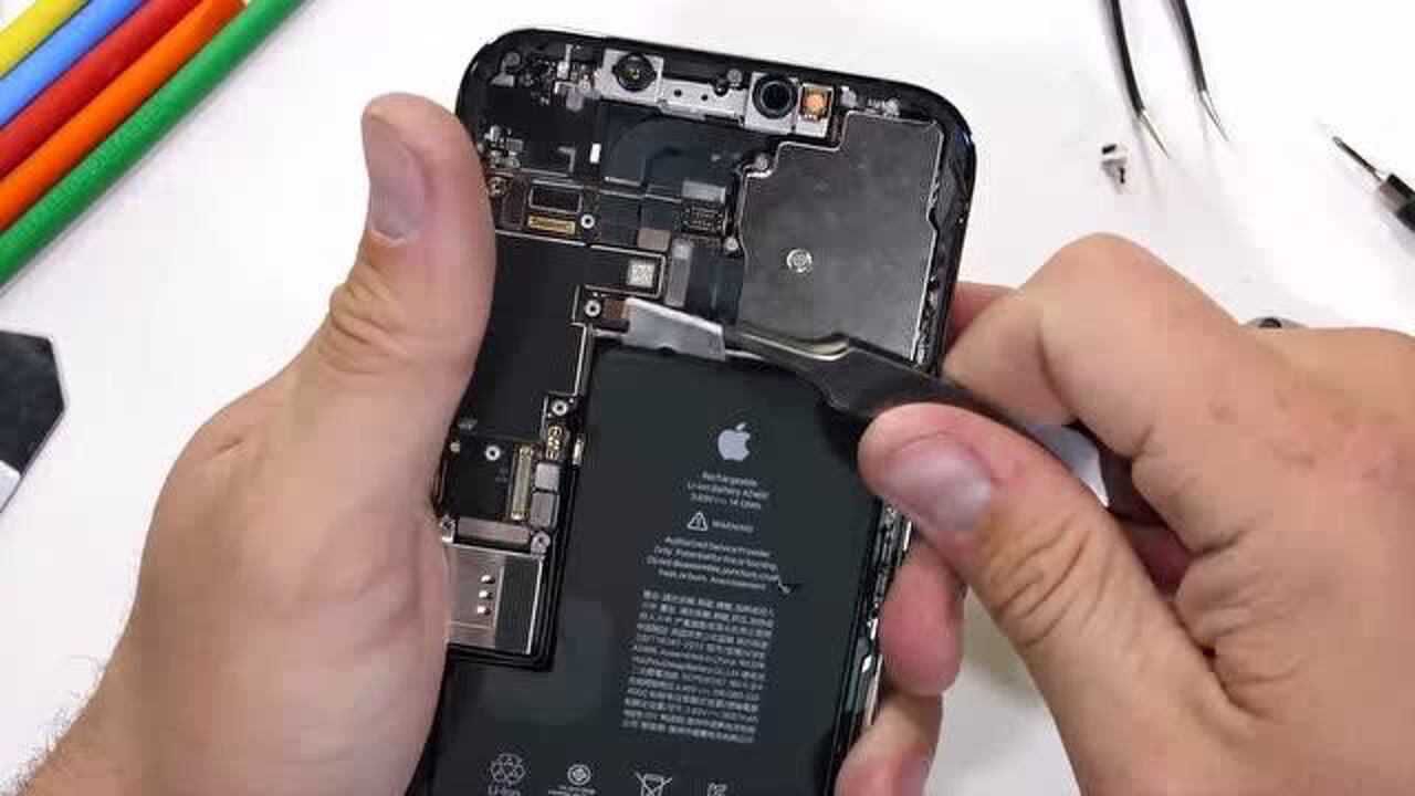iPhone 12 Pro Max拆解_腾讯视频