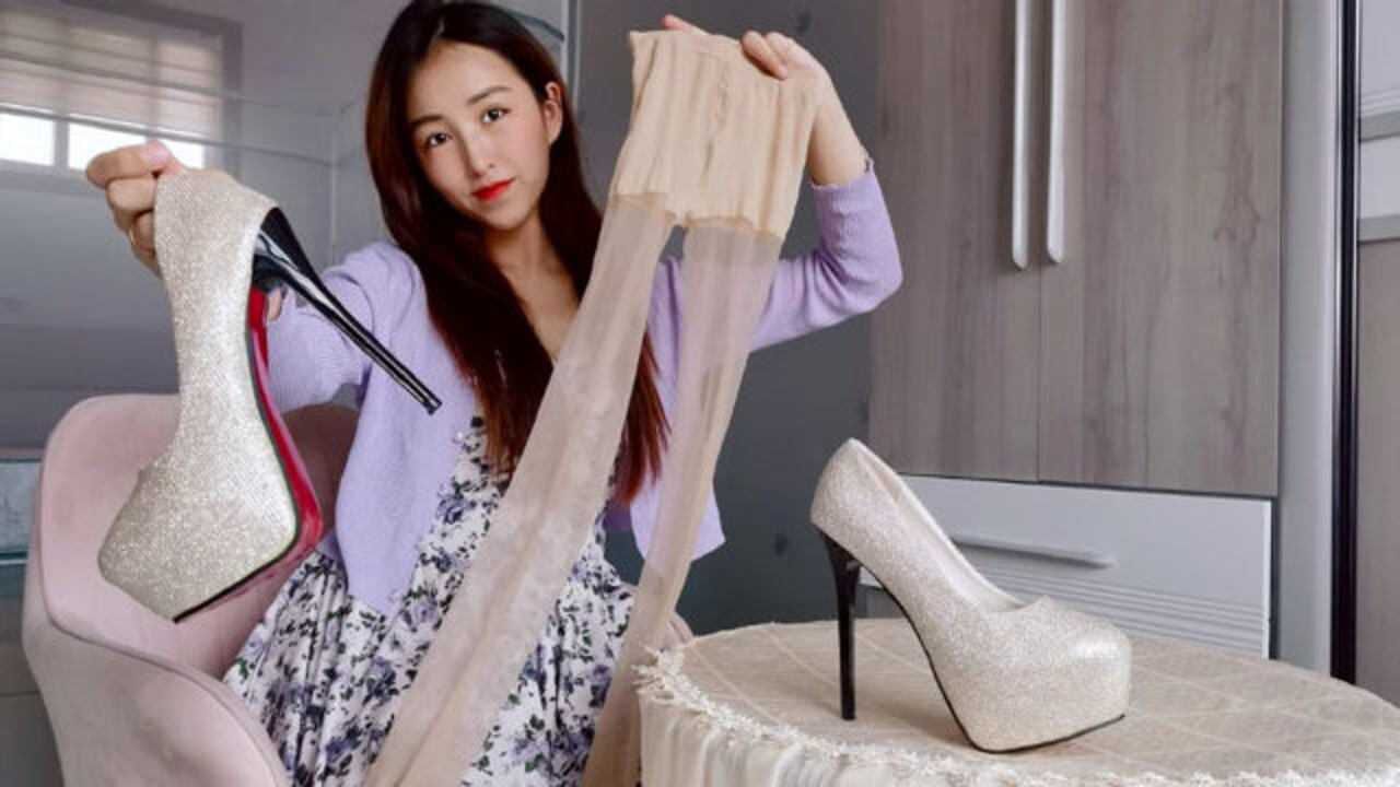 高跟姐姐日常生活，第一次试穿14cm高跟鞋，上脚就是不一样！高清1080p在线观看平台腾讯视频