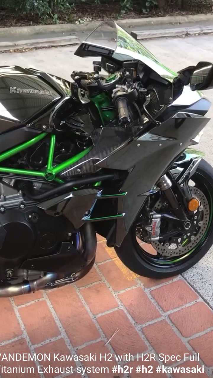 川崎 Kawasaki H2 H2r 听声音都是一种享受_腾讯视频