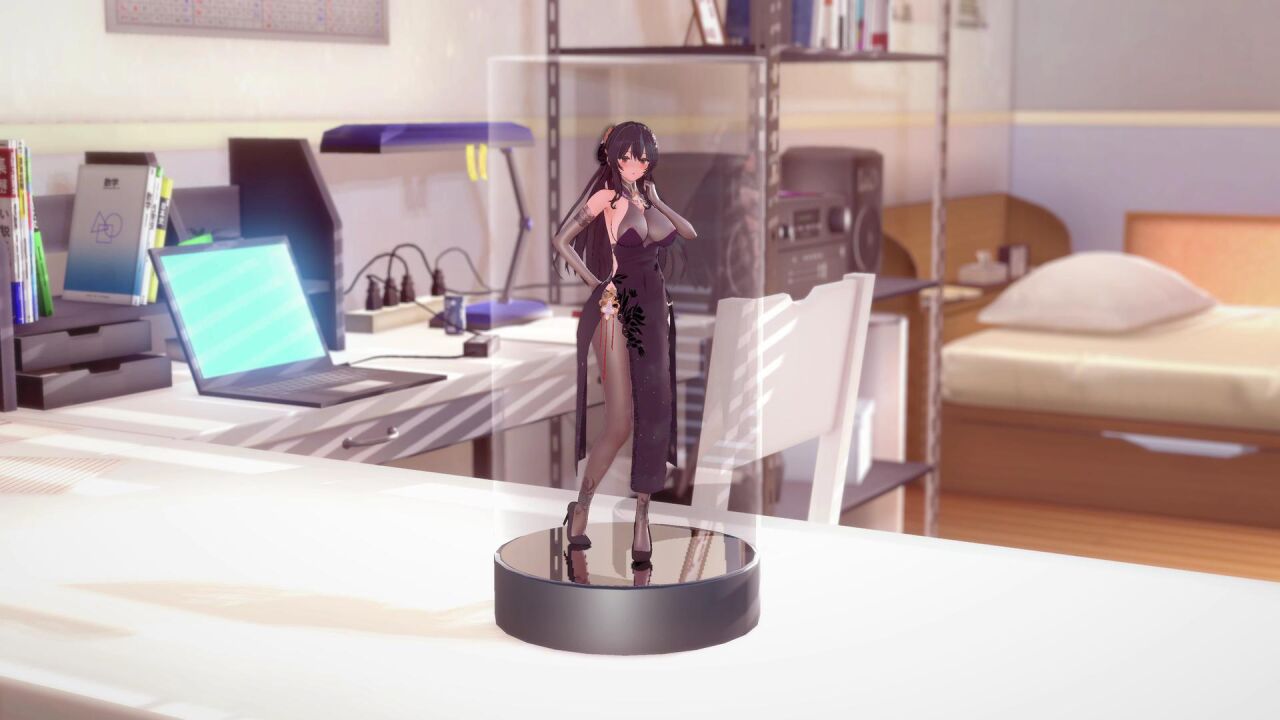 【KK】碧蓝航线不挠镇海换装奇奢华苑虚拟手办展示_高清1080P在线观看平台_腾讯视频