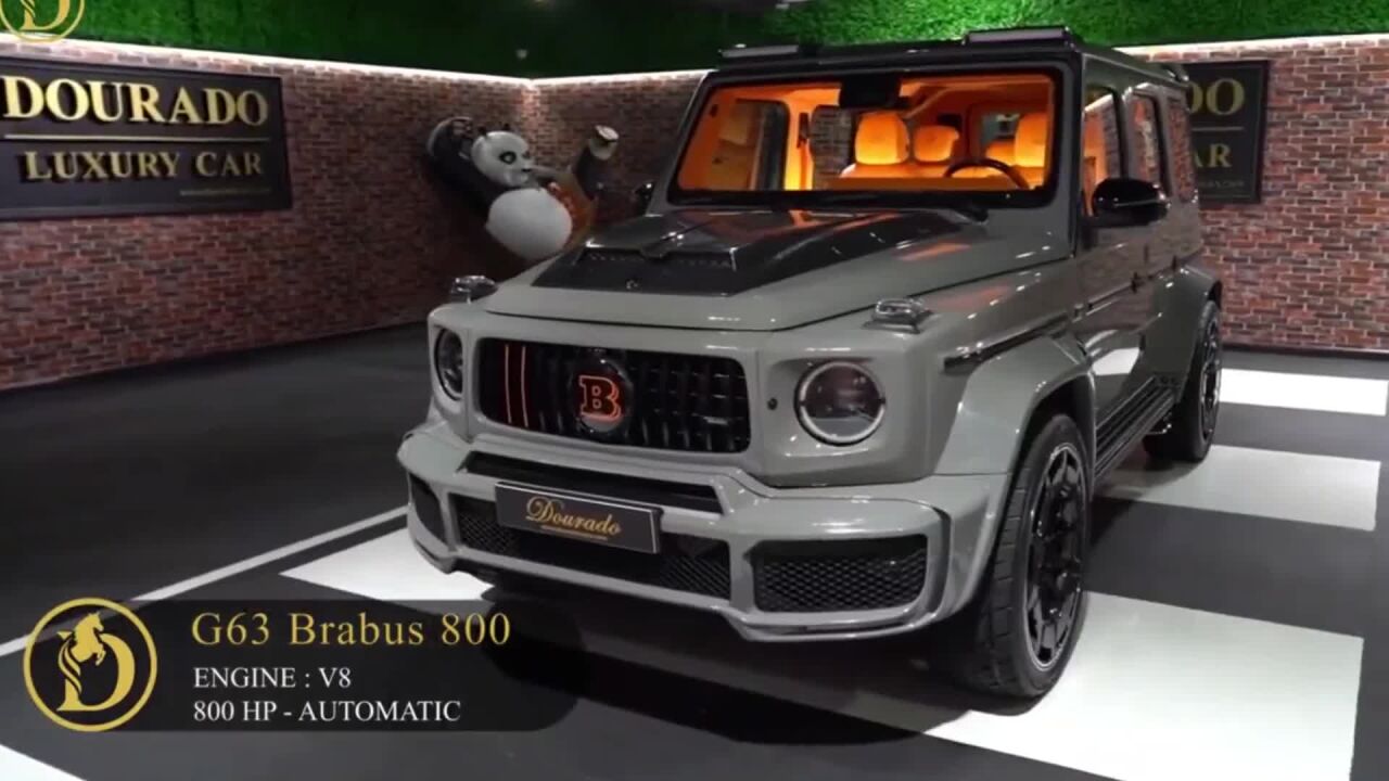奔驰g63巴博斯改装_腾讯视频
