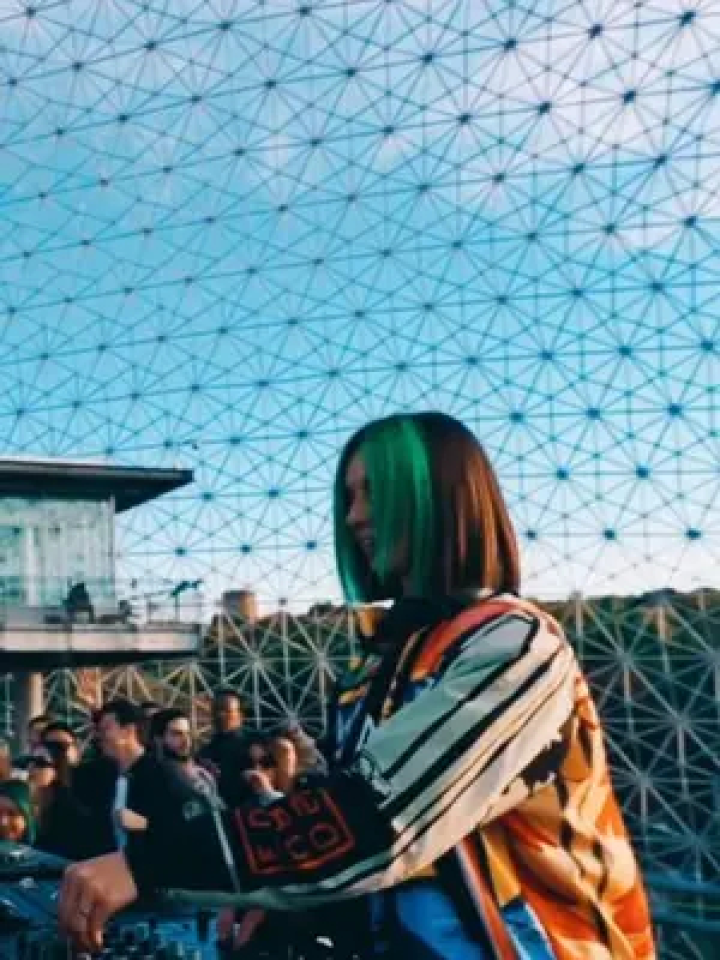 miss monique Cercle event at Biosphere #电子音乐 #电音现场_腾讯视频