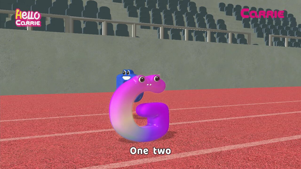 你好凯丽HelloCarrie趣味英文字母歌10发音及书写AlphabetRaceABCSong_高清1080P在线观看平台_腾讯视频