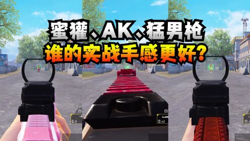 AK、蜜獾、M762谁的实战手感更好？_高清1080P在线观看平台_腾讯视频
