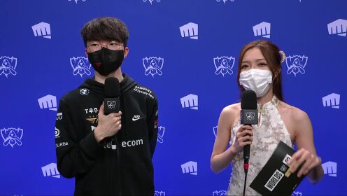 《2022英雄联盟全球总决赛》【赛后采访】Faker：S12分组后觉得很神奇_高清1080P在线观看平台_腾讯视频