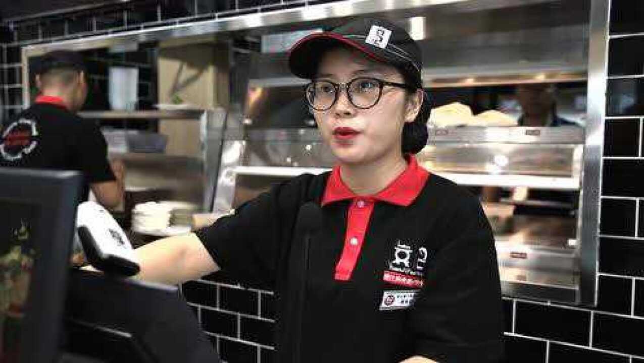 袁记肉夹馍样板店——大雁塔_腾讯视频
