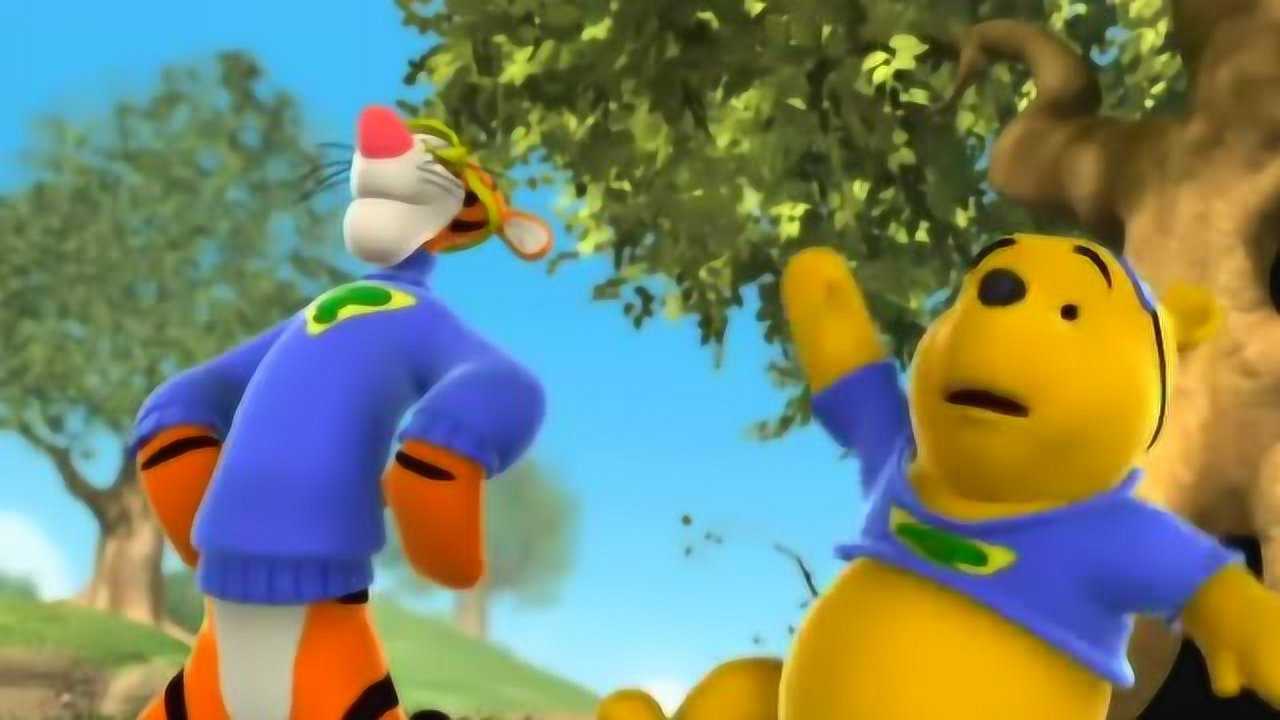 小熊维尼与跳跳虎 22 瑞比心爱的南瓜_腾讯视频