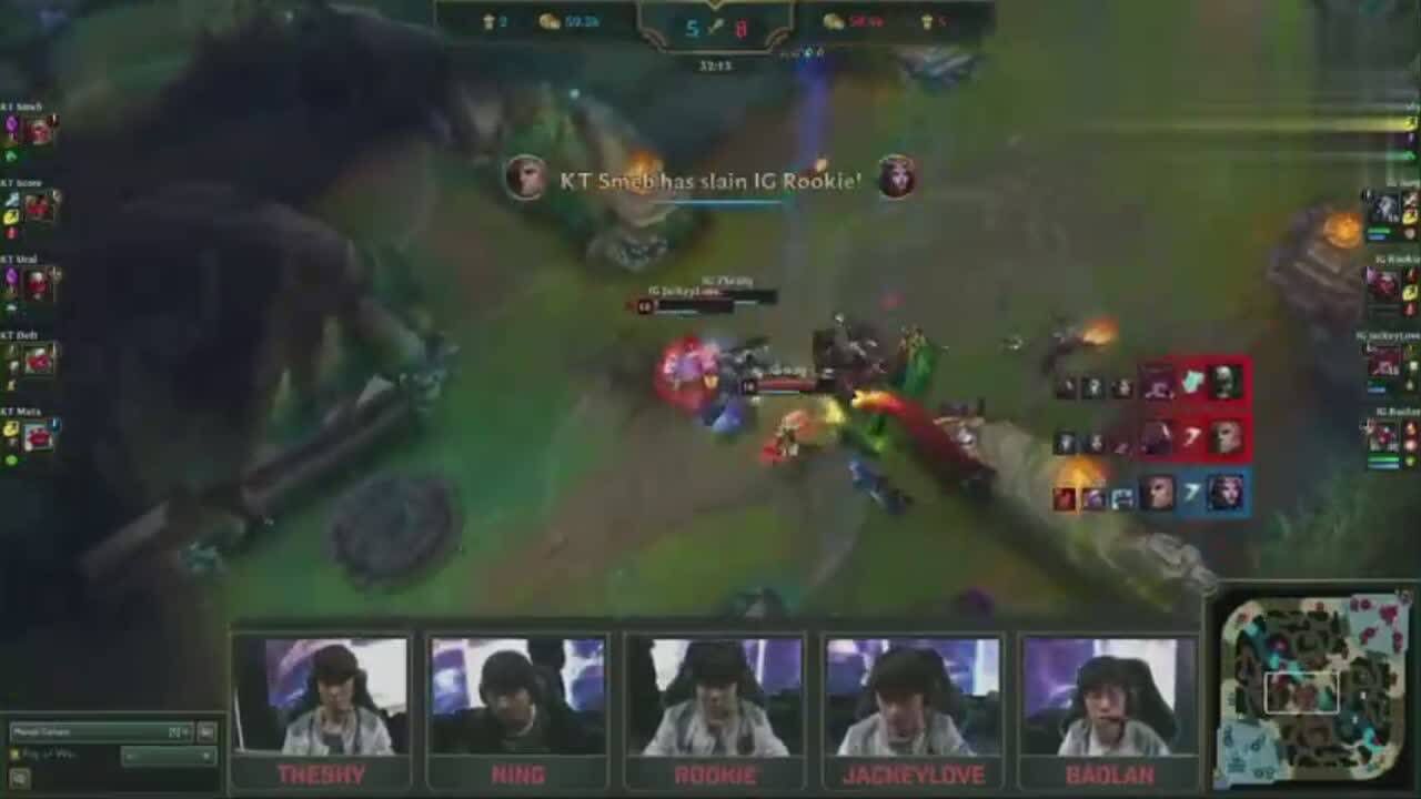S8淘汰赛IG对KT第五场麦克疯抢鲜听，当喊出奈斯的时候瞬间泪崩_腾讯视频