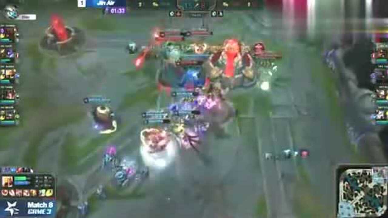 SKT对JAG鏖战94分钟，JAG轮子妈补1400多刀，仅靠一个水晶翻盘！_腾讯视频