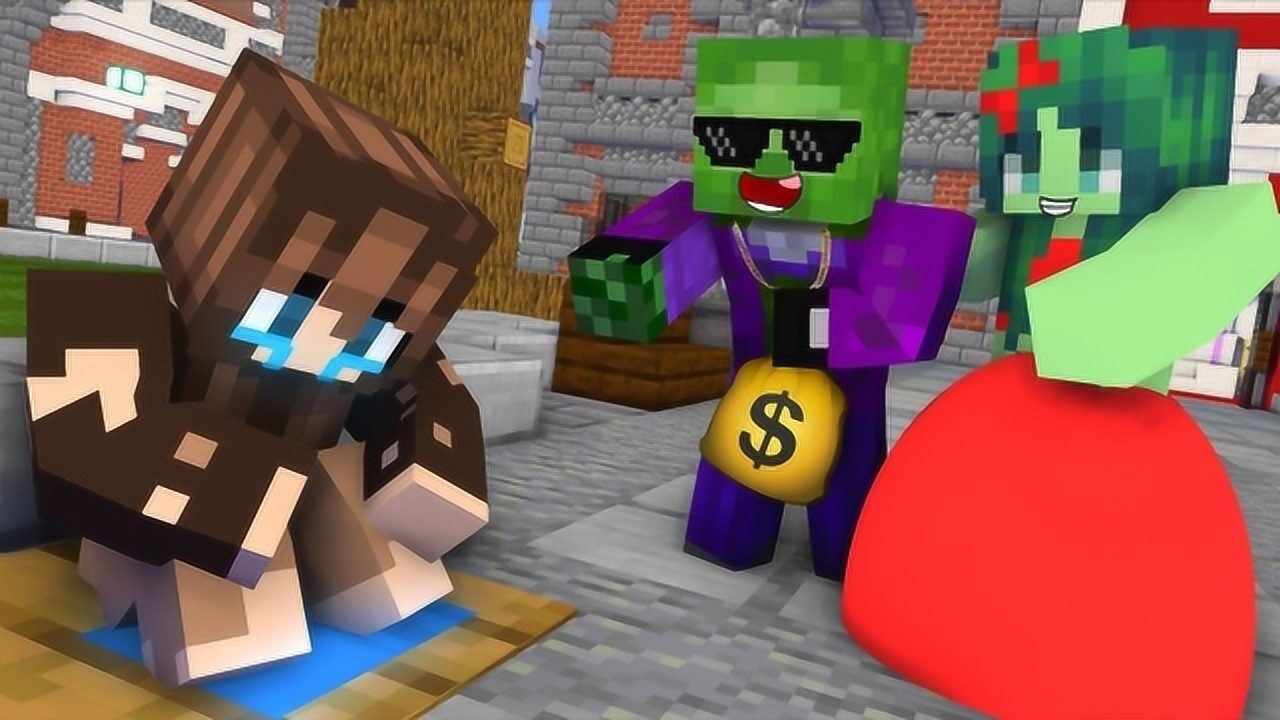 Minecraft动画：滴水之恩当涌泉相报，一个感动人心的故事！_高清1080P在线观看平台_腾讯视频