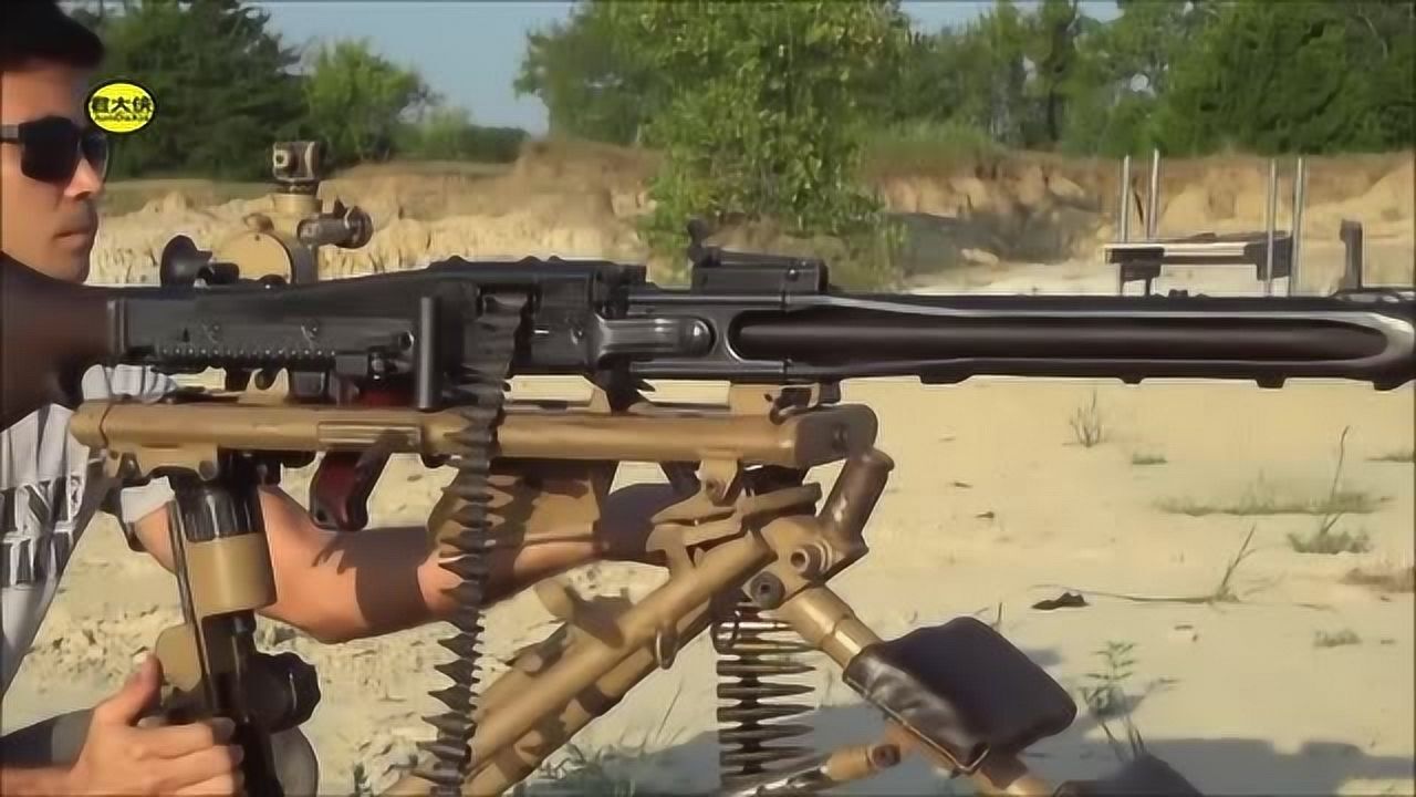 MG42通用机枪，被称为“希特勒的电锯”射速快是它最大的优点_腾讯视频