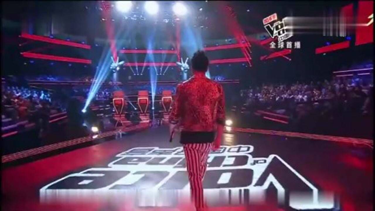 好声音：开口还没有20秒，汪峰大力拍转身键！好声音上极其少见！_高清1080P在线观看平台_腾讯视频
