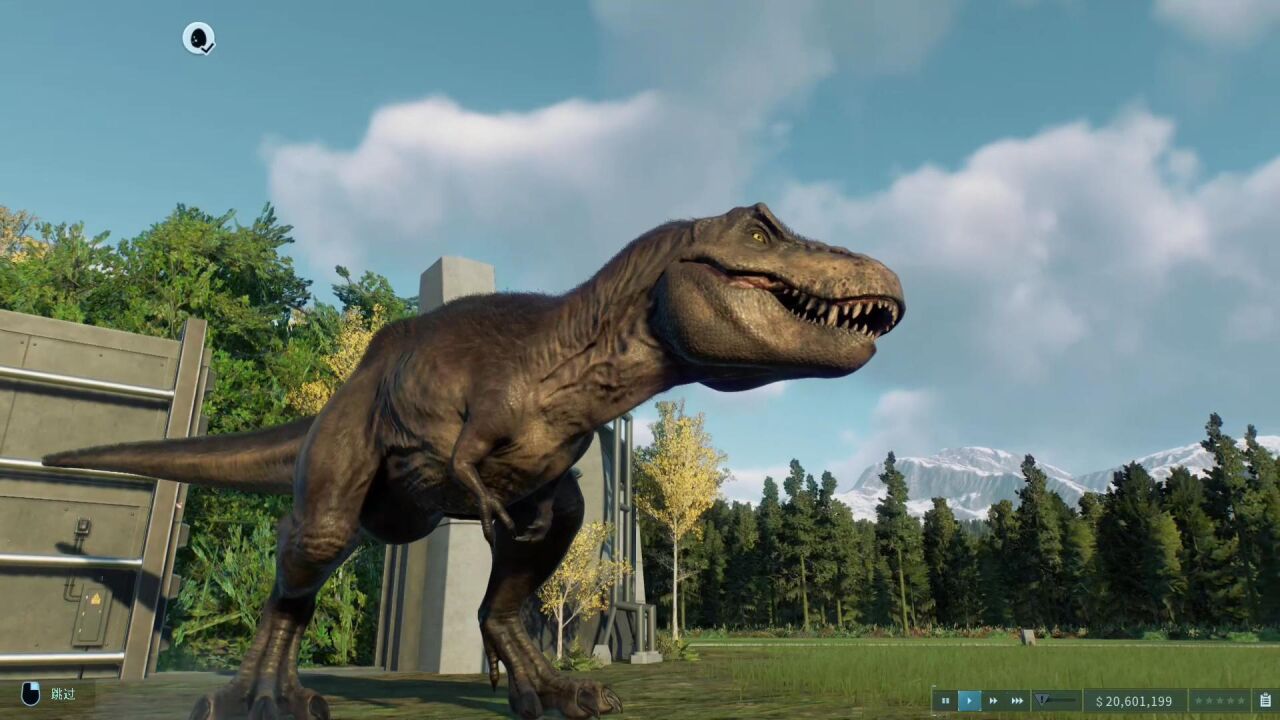 侏罗纪世界3：霸王龙终于长毛了，暴打南方巨兽，惨遭感冒而亡_高清1080P在线观看平台_腾讯视频