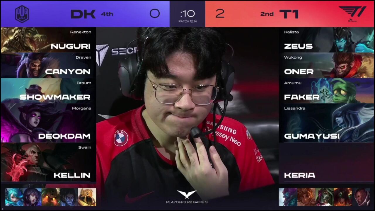 【2022LCK夏季赛】季后赛T1vsDK第三局_高清1080P在线观看平台_腾讯视频