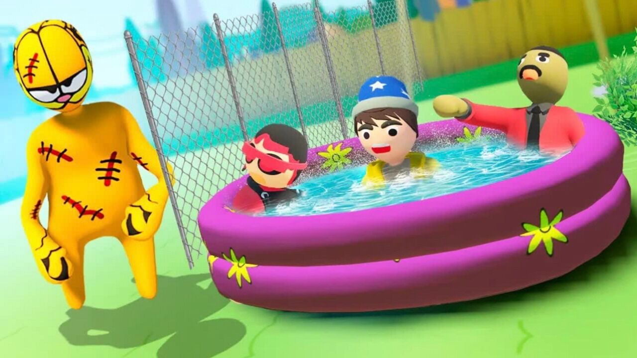 人类一败涂地：加菲猫追捕大狗和二蛋四处躲藏，太惨了！_高清1080P在线观看平台_腾讯视频