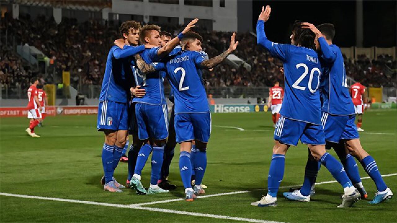 欧预赛意大利2-0马耳他：托纳利两助攻，雷特吉连场破门，佩西纳建功_高清1080P在线观看平台_腾讯视频