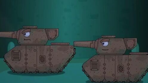 苏联坦克撤离要塞，电磁百运E100对决黑色KV6，KV6差点被摧毁_高清1080P在线观看平台_腾讯视频