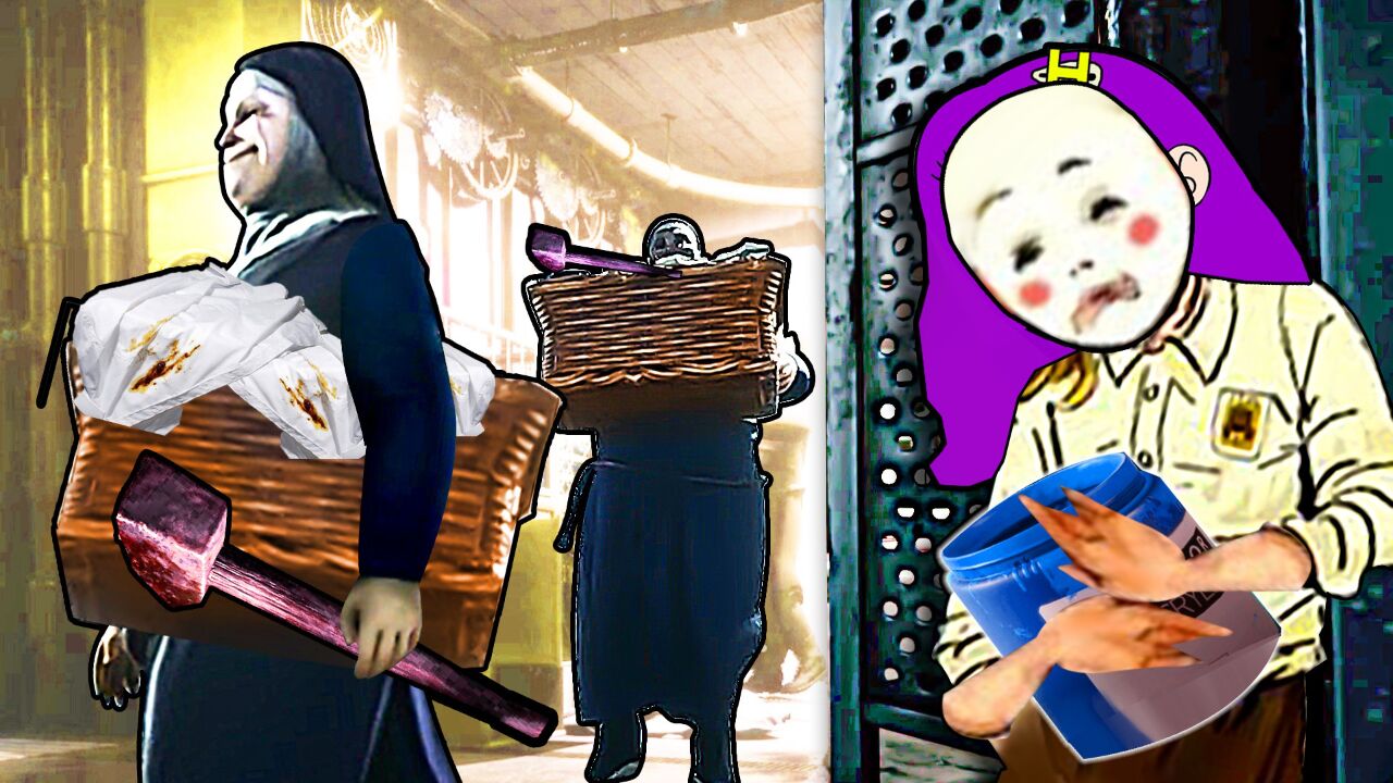 邪恶修女我伪装成脏衣服被修女亲自送下了山韩美美解说腾讯视频