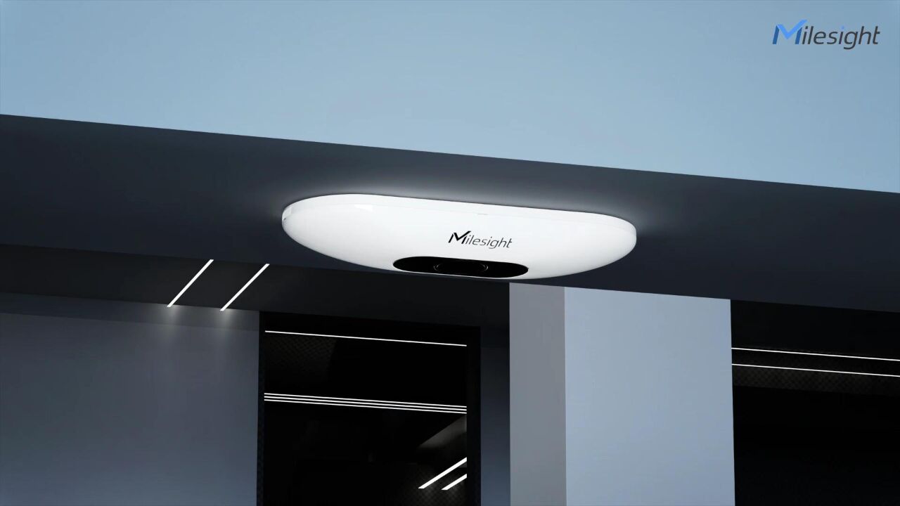 Milesight—VS133AIToF人数统计传感器_高清1080P在线观看平台_腾讯视频