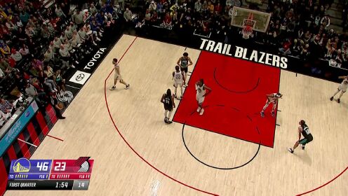 波特兰开拓者_NBA常规赛：勇士157-101开拓者_【回放】勇士vs开拓者第1节中文解说回放_高清1080P在线观看平台_腾讯视频