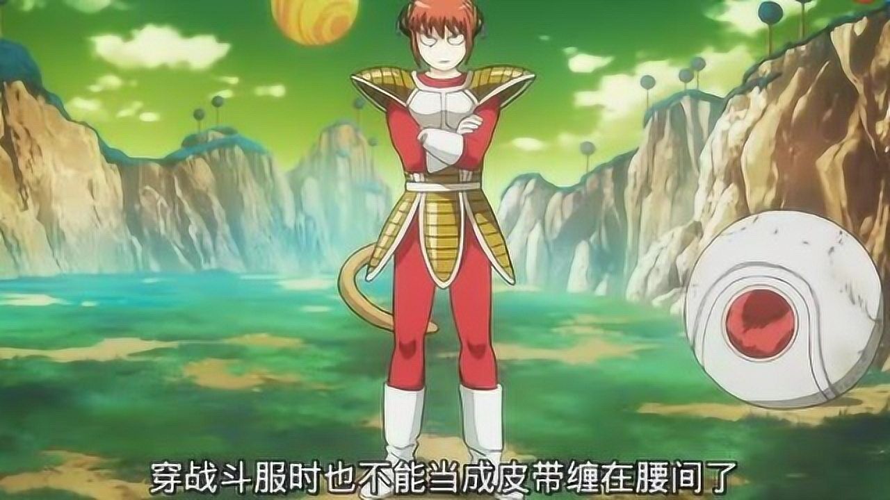 银魂：神乐不仅一直长着尾巴，还拿尾巴梳头月圆变身成超级赛亚人_高清1080P在线观看平台_腾讯视频