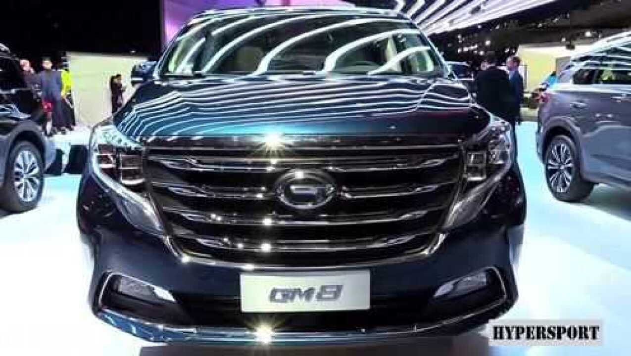 2019传祺GM8海外展出，霸气造型与空间，老外感叹中国制造厉害！_腾讯视频