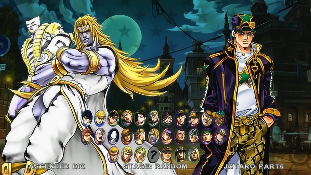 《JOJO乱斗》MUGEN升级版：终于可以使用天堂DIO爷啦_高清1080P在线观看平台_腾讯视频
