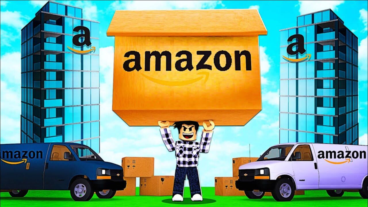 ROBLOX送快递模拟器：成为快递员全城运送包裹！咯咯多解说_高清1080P在线观看平台_腾讯视频