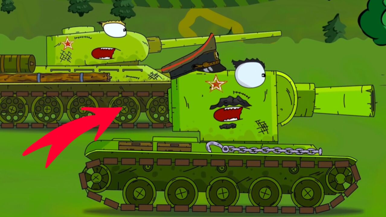 坦克动画：kv99坦克被朵拉袭击，kv2坦克被歼灭了！苏军损失惨重！_腾讯视频