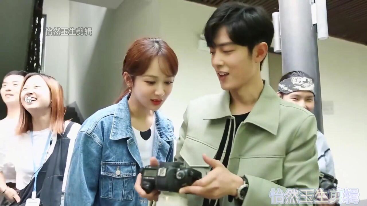 肖战杨紫暗戳戳撒糖，疑似肖战来探班紫妹，巧合玄学！_高清1080P在线观看平台_腾讯视频