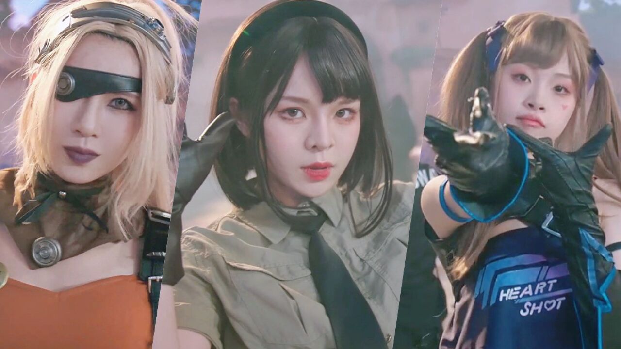 CF14周年火线盛典上，穿越火线女角色们同台热舞，你最喜欢谁？_高清1080P在线观看平台_腾讯视频