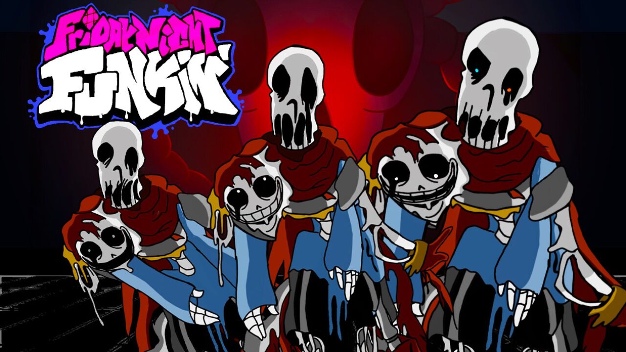 是救赎传说还是六骨传说? 骷髅混沌融合怪! FNF黑客审判结局: VHS Sans V3模组! 周五夜放克_腾讯视频