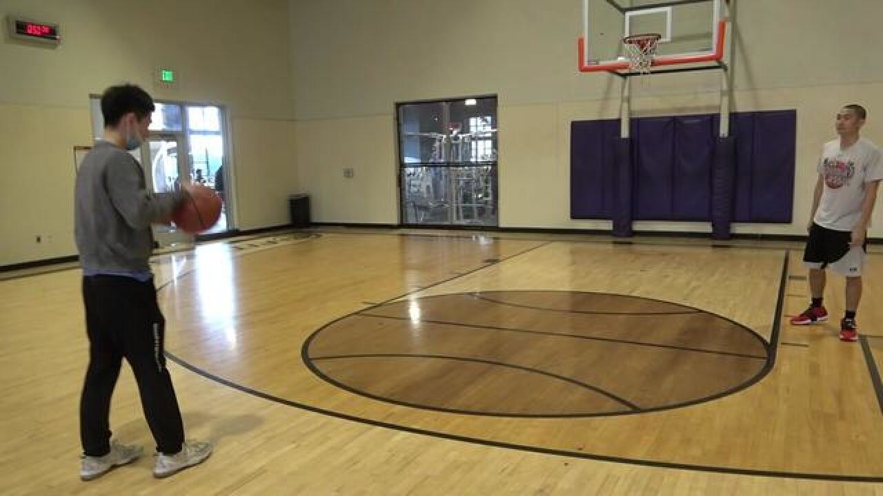 【百分大战】胡郝VS张奕葳！BIYB得分王！#篮球#百分大战_高清1080P在线观看平台_腾讯视频