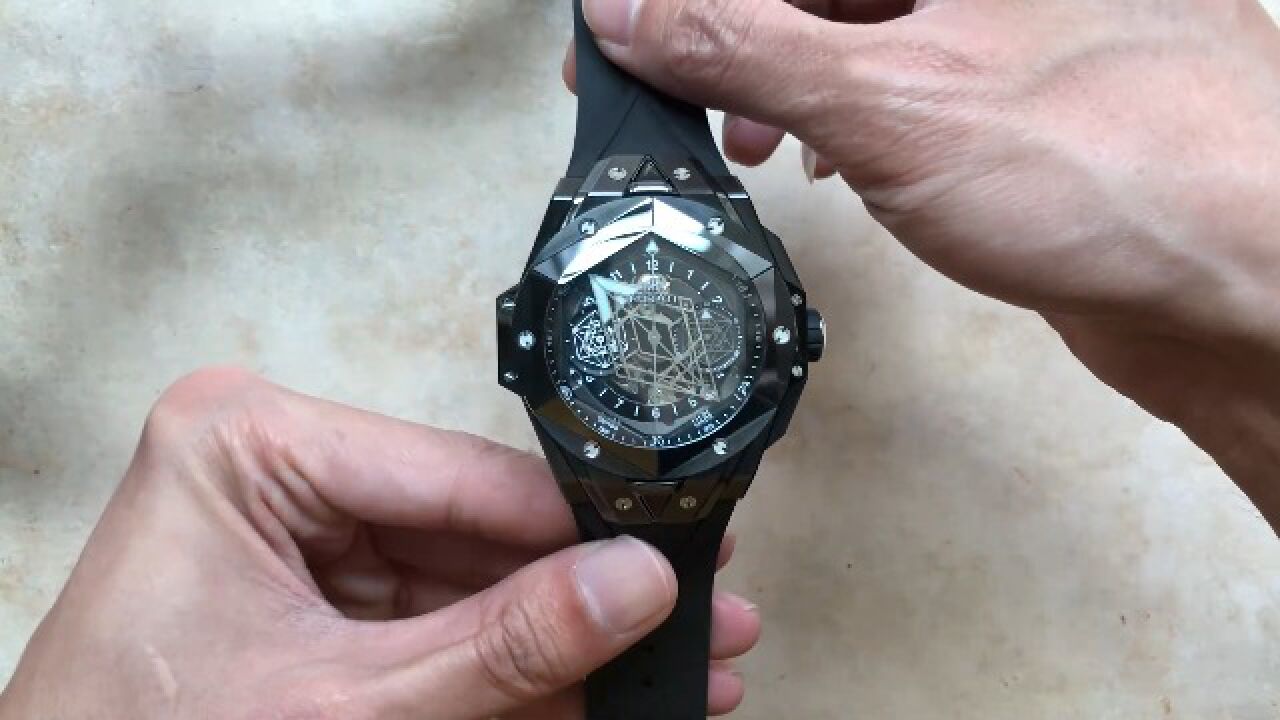 Bbf宇舶表大爆炸计时刺青二代黑陶瓷壳418 Cx 1107 Rx Mxm22腕表 腾讯视频