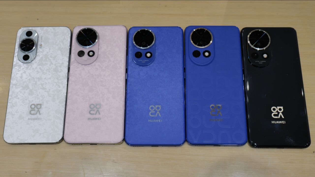 华为nova12/pro/ultra新机首发开箱，全颜色凑齐_腾讯视频
