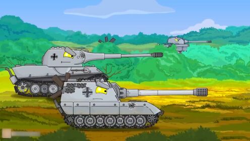 混血儿电磁百运吸引苏联怪物们的火力，TG5阻拦VK44受到重创_高清1080P在线观看平台_腾讯视频