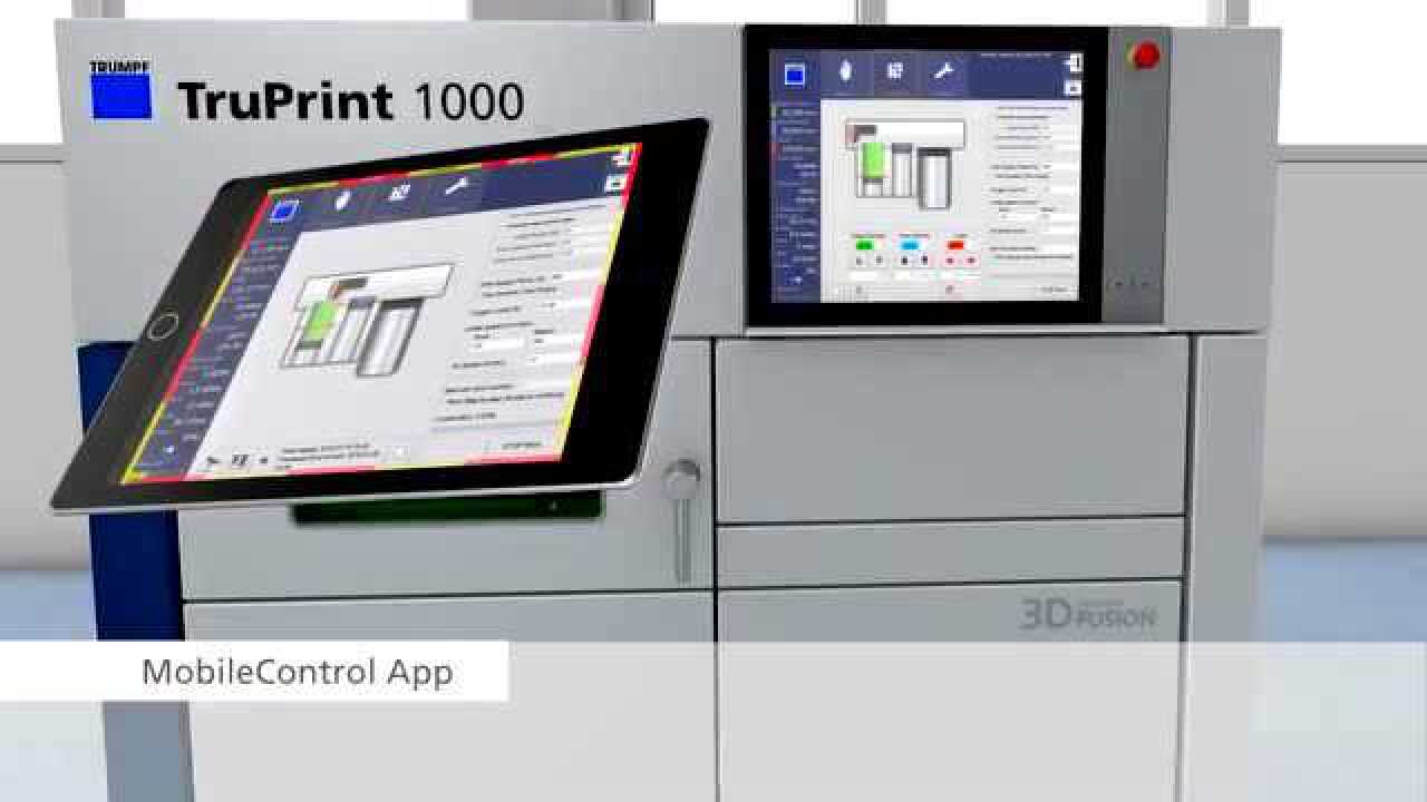 德国TRUMPF公司大型工业级金属3D打印机TruPrint1000_高清1080P在线观看平台_腾讯视频