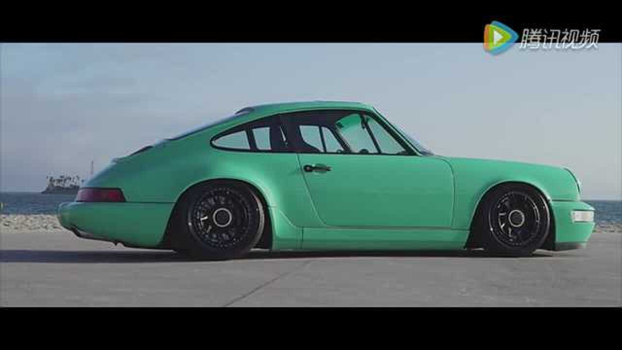 保时捷964搭载Rotiform轮毂_腾讯视频