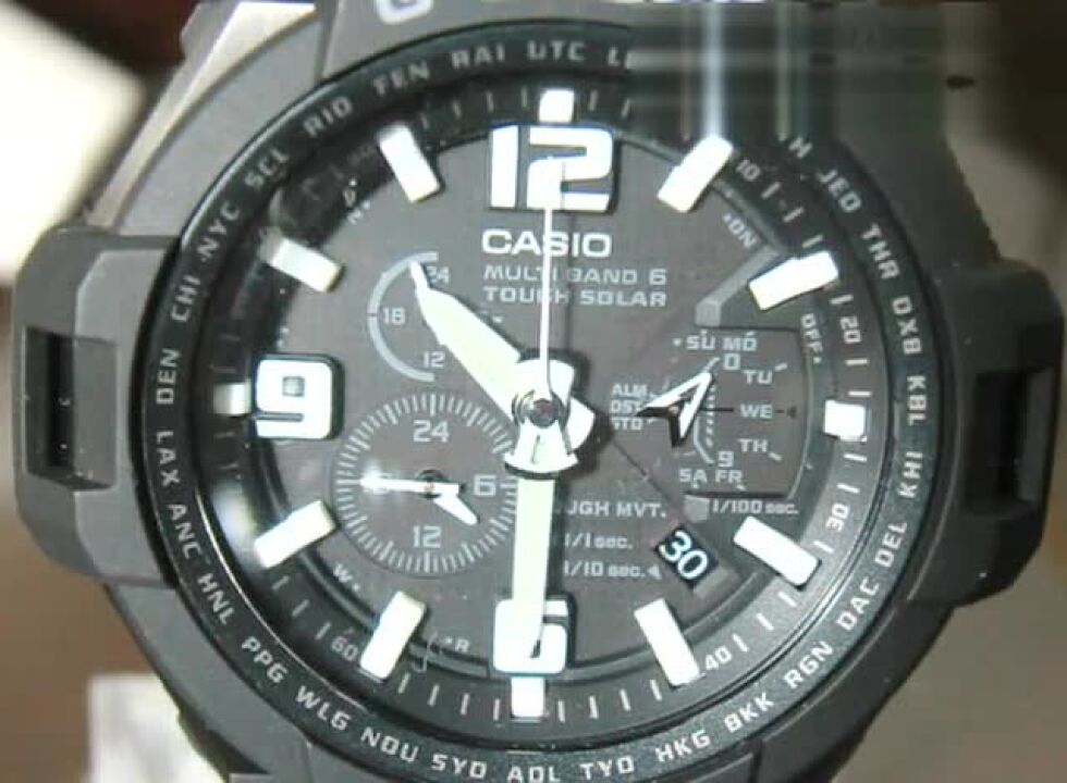 CASIO手表GW-4000（5087）指针基准位自动校正_高清1080P在线观看平台_腾讯视频