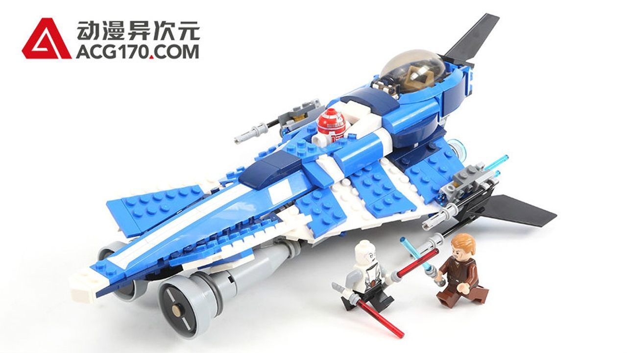 动漫异次元 乐高LEGO 星球大战 75087 安纳金的定制绝地星际战机_高清1080P在线观看平台_腾讯视频